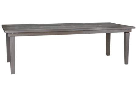 GREY WASH FARM TABLE 8' X 40" X 30" H Rentals | Bright Rentals