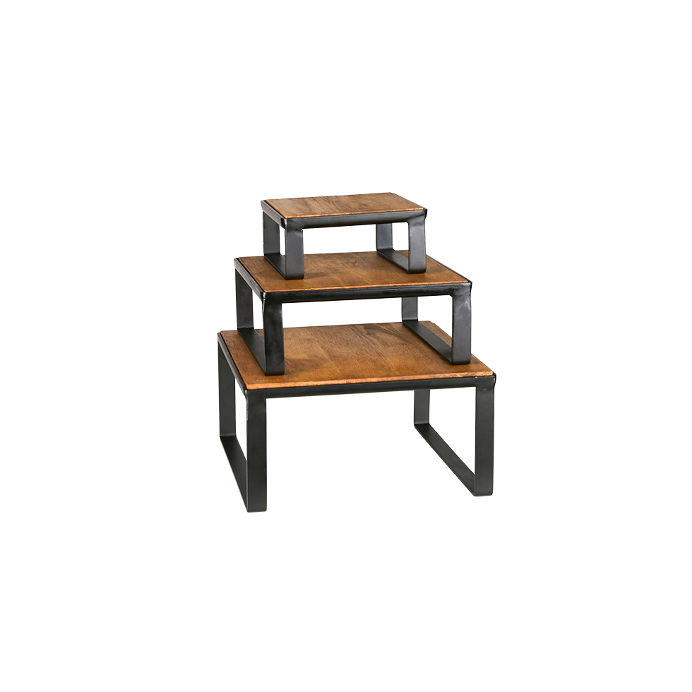 MELROSE BUFFET RISER 12" X 12" X 6" H Rentals | Bright Rentals