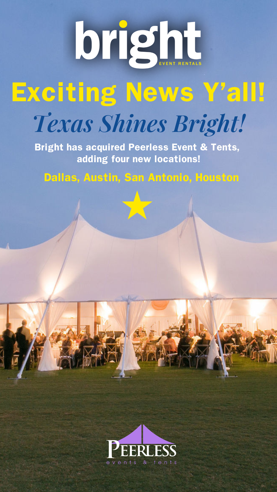 Bright Event Rentals - Bright News
