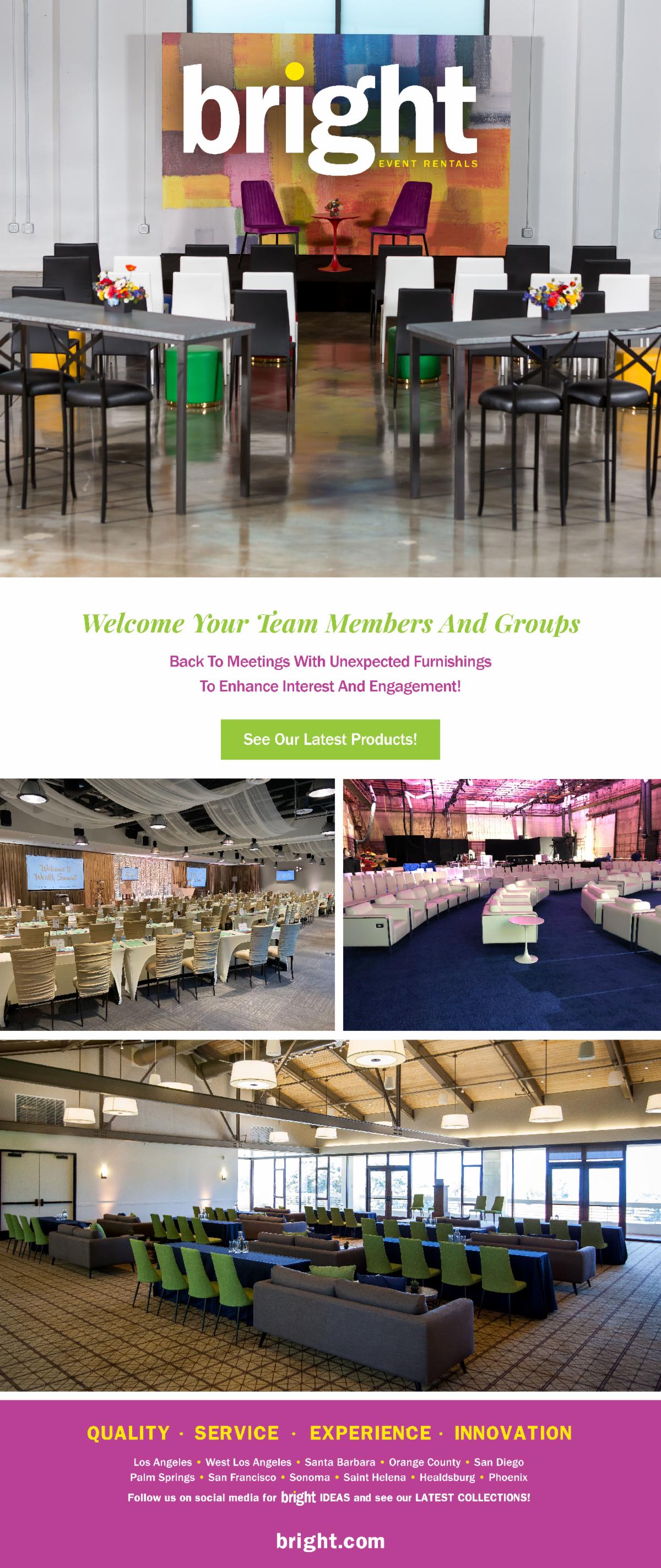 Bright Event Rentals - Bright News